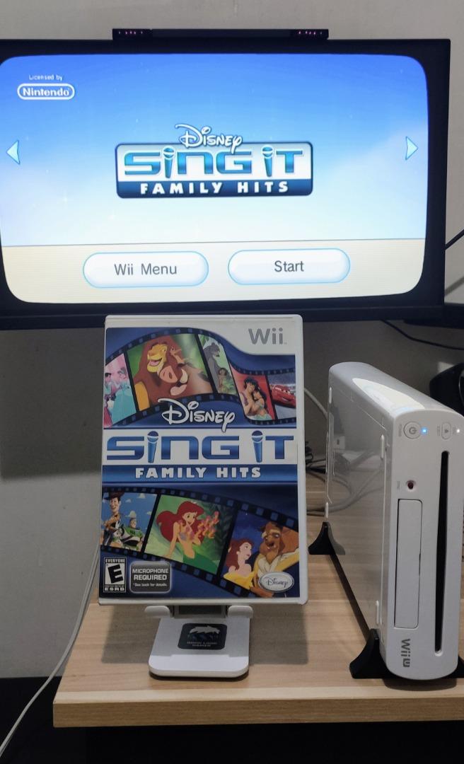 Disney Sing It: Family Hits - [WII Game] [NTSC / ENGLISH Language] [CIB ...