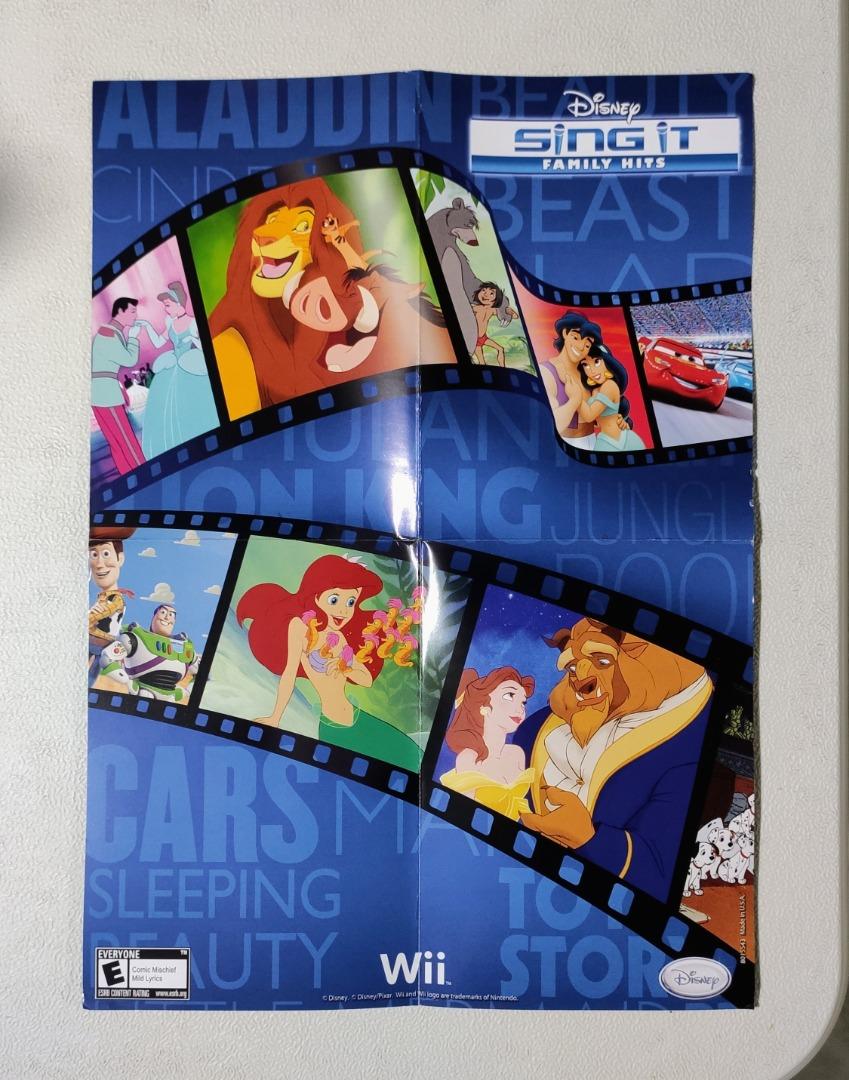 Disney Sing It: Family Hits - [WII Game] [NTSC / ENGLISH Language] [CIB ...