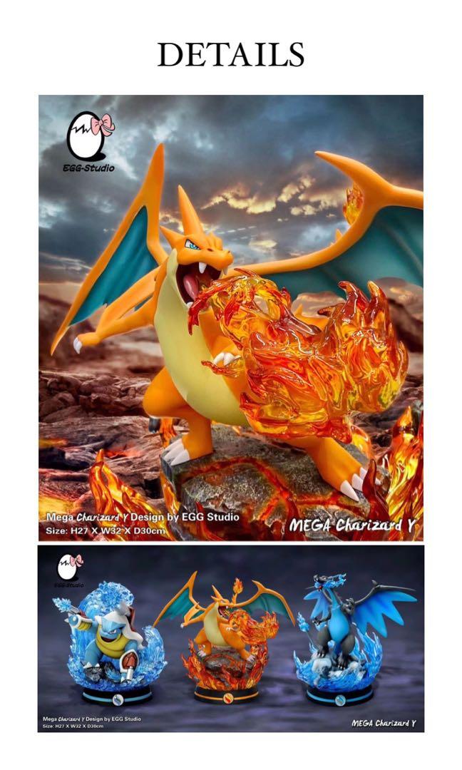 EGG Studio - Mega Charizard Y, Hobbies & Toys, Toys & Games on Carousell