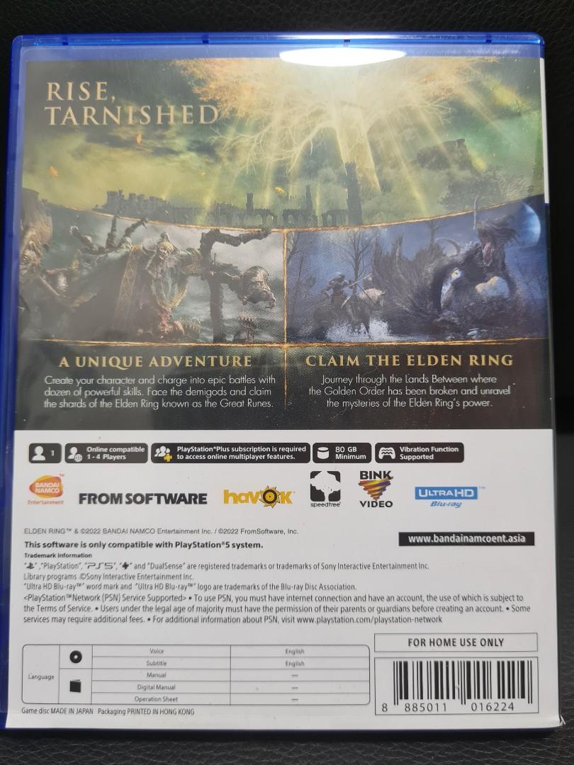 Elden Ring (R3), Video Gaming, Video Games, PlayStation on Carousell