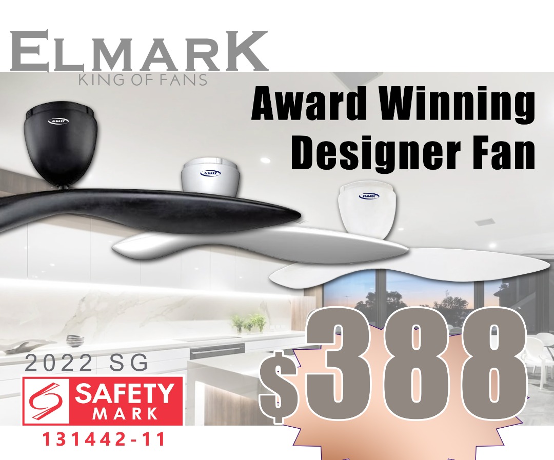 Elmark Ceiling Fan Sycamore Award Winning, Furniture & Home Living ...