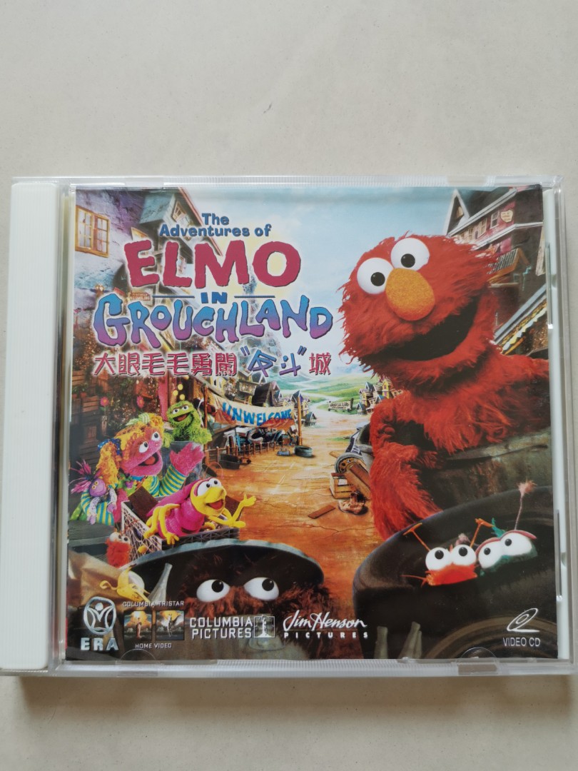 ELMO IN GROUCHLAND VCD, 興趣及遊戲, 音樂樂器 & 配件, 音樂與媒體 - CD 及 DVD - Carousell