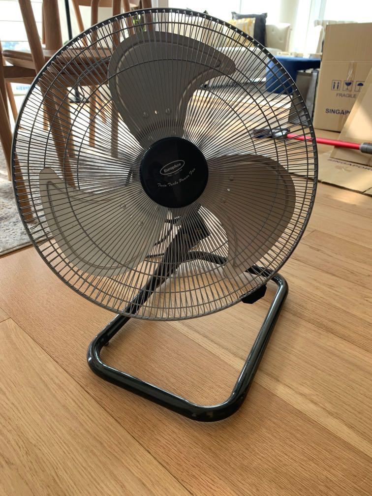EuropAce Fan ( Low) with steel blades, Furniture & Home Living ...