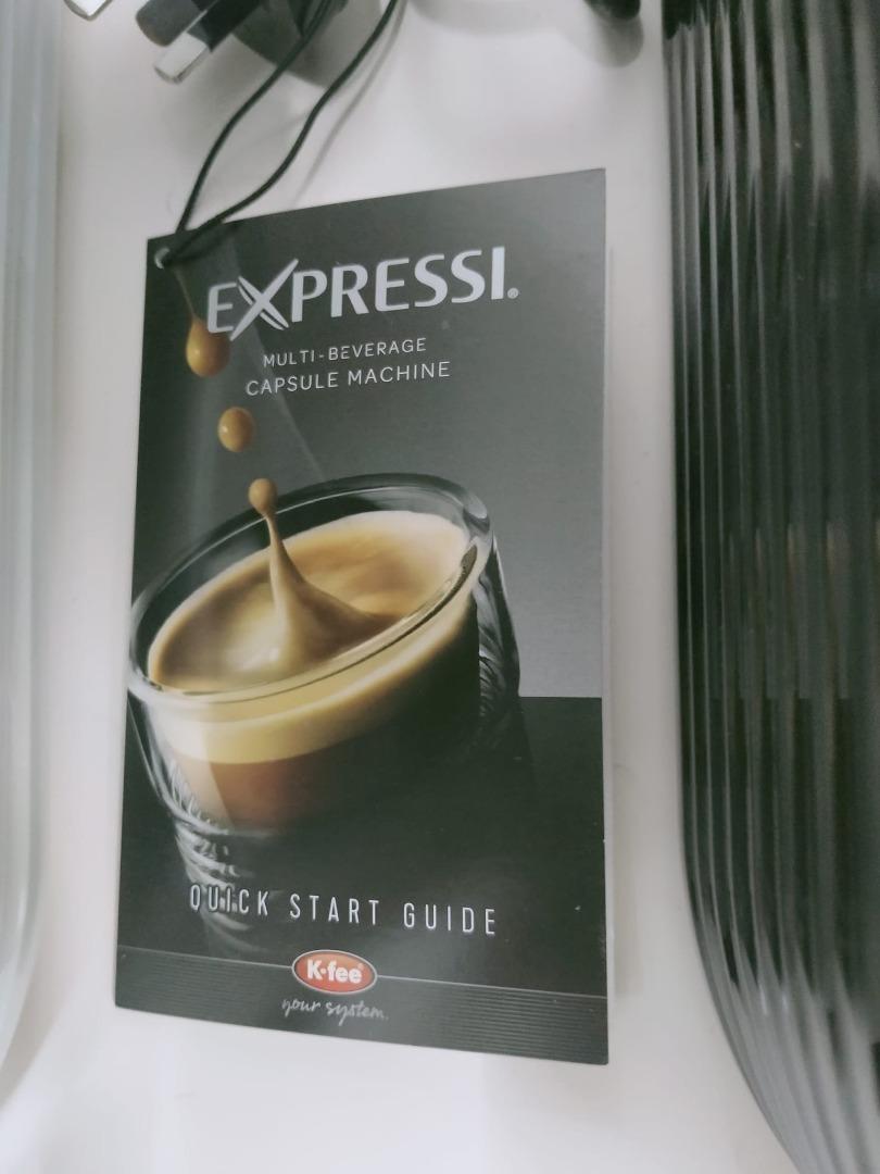 Expressi Coffee Capsule Machine (KFee capsule), TV & Home Appliances ...