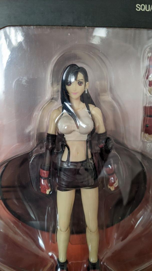 Final Fantasy VII and FF7 Advent Children Play Arts Cloud, Tifa, Aeris, Yuffie set of 5, Hobbies ...