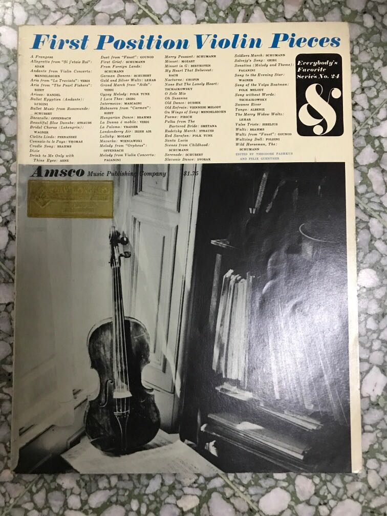 First position violin pieces, Hobbies & Toys, Music & Media, Music ...