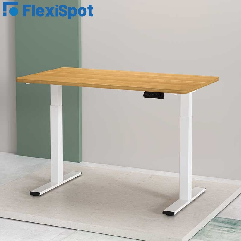 Flexispot Height-Adjustable Standing Desk (Oak) - E1N (+ many freebies ...