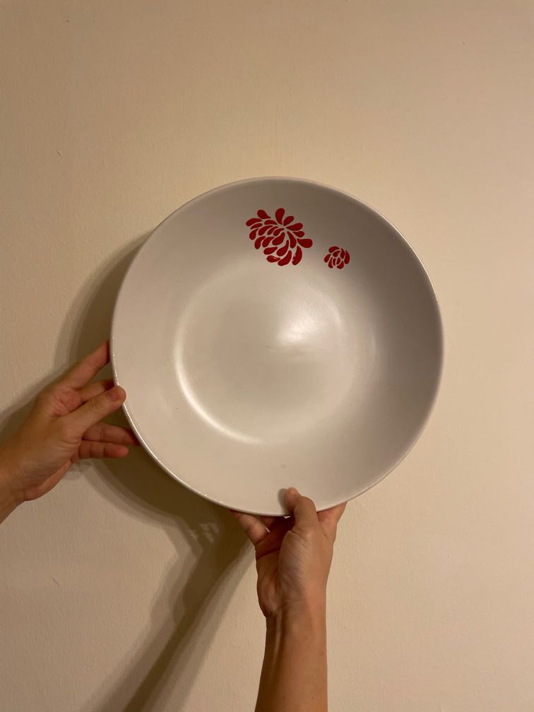 FREE PATTERN BIG SHARING PLATE, Furniture & Home Living, Kitchenware ...