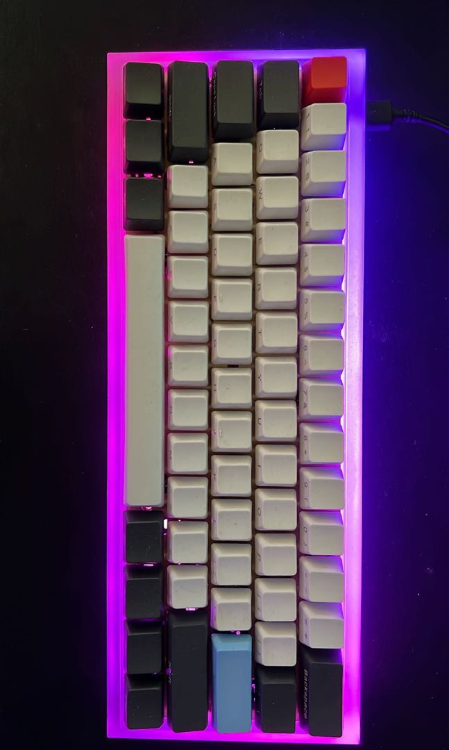 Frosted Tofu Custom 65 keyboard., Computers & Tech, Parts & Accessories ...