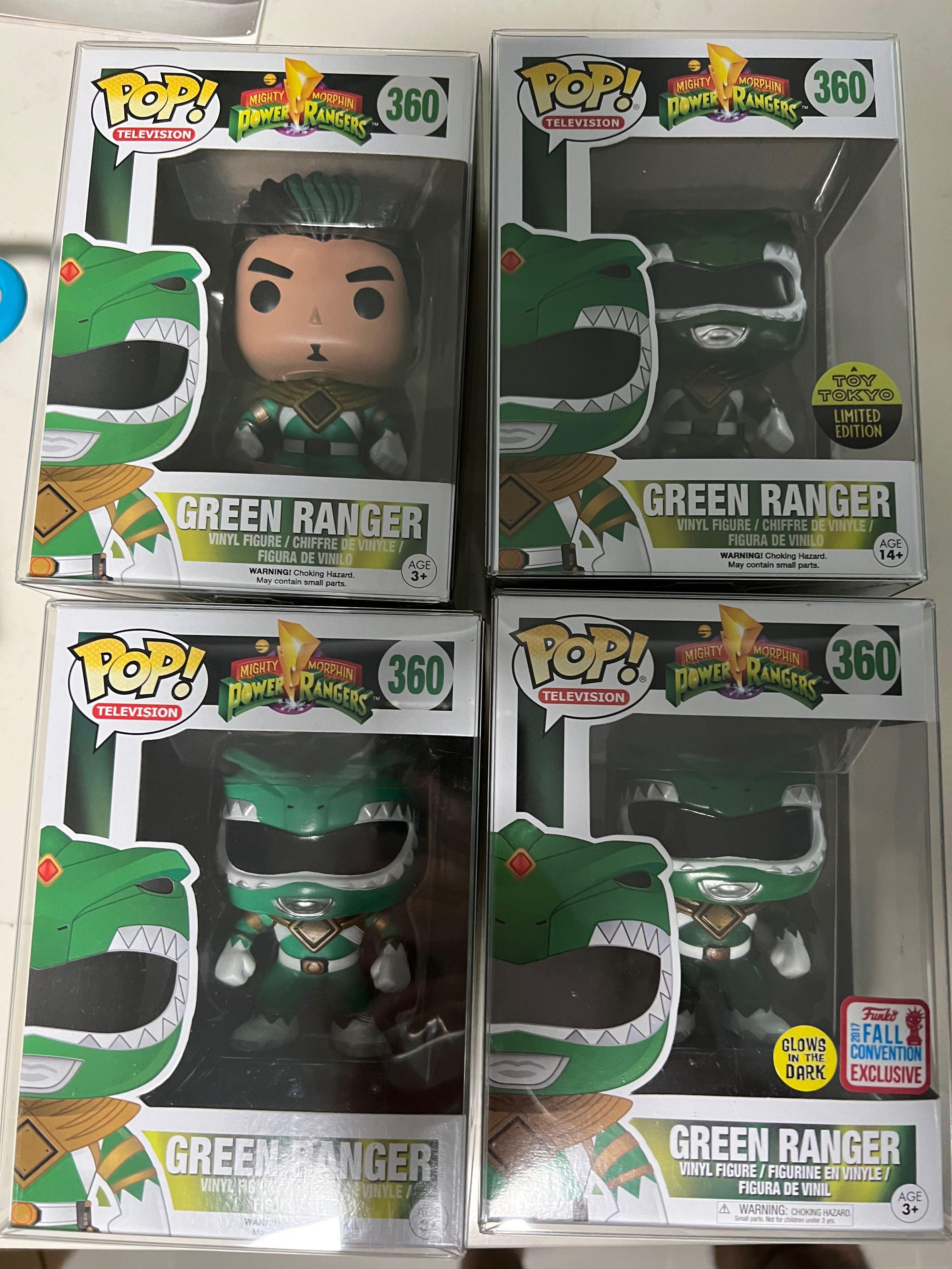 Funko Pop! Green Power Ranger x4 set, Hobbies & Toys, Toys & Games on ...