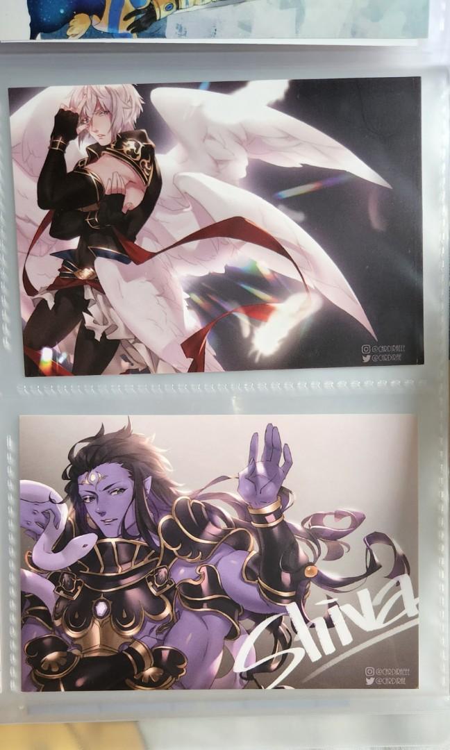 Granblue Fantasy GBF Fan Merch Keychain Sticker Postcard, Hobbies ...