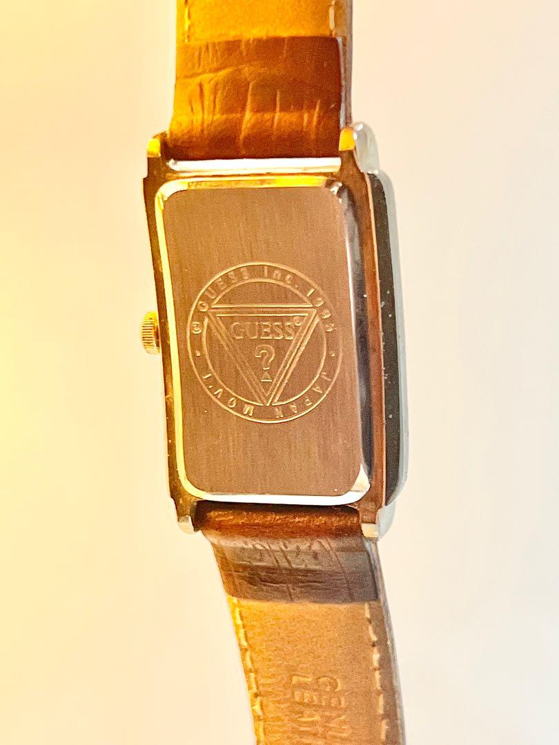 Guess Tank Preloved Unisex Watch, Luxury, Watches on Carousell
