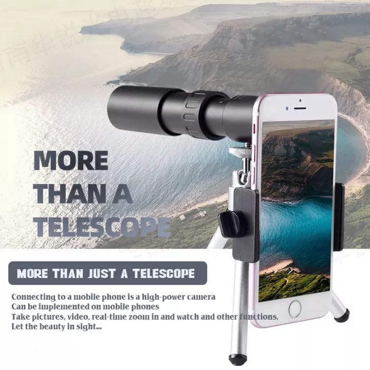 Handheld High Definition 10-300x40 Zoom Monocular Continuously Zooming ...