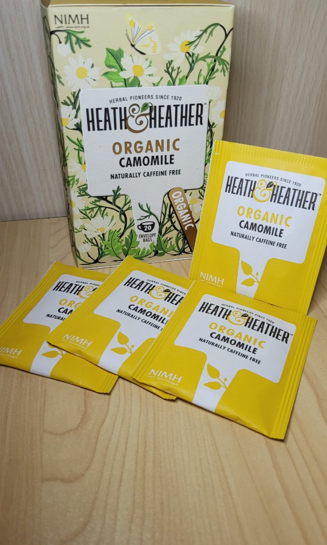 Heath & Heather- Organic Camomile (Sold per PC), Health & Nutrition ...