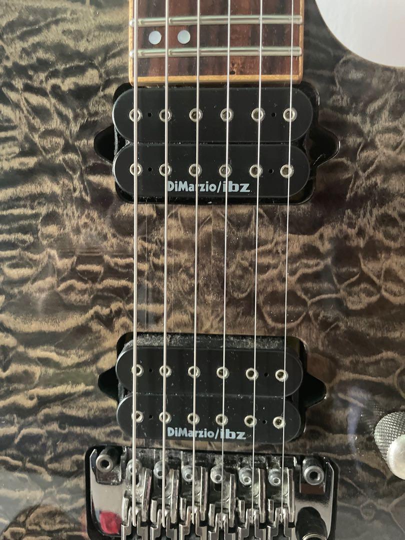 Ibanez Premium RG920QMZ-Black, Hobbies & Toys, Music & Media, Musical ...