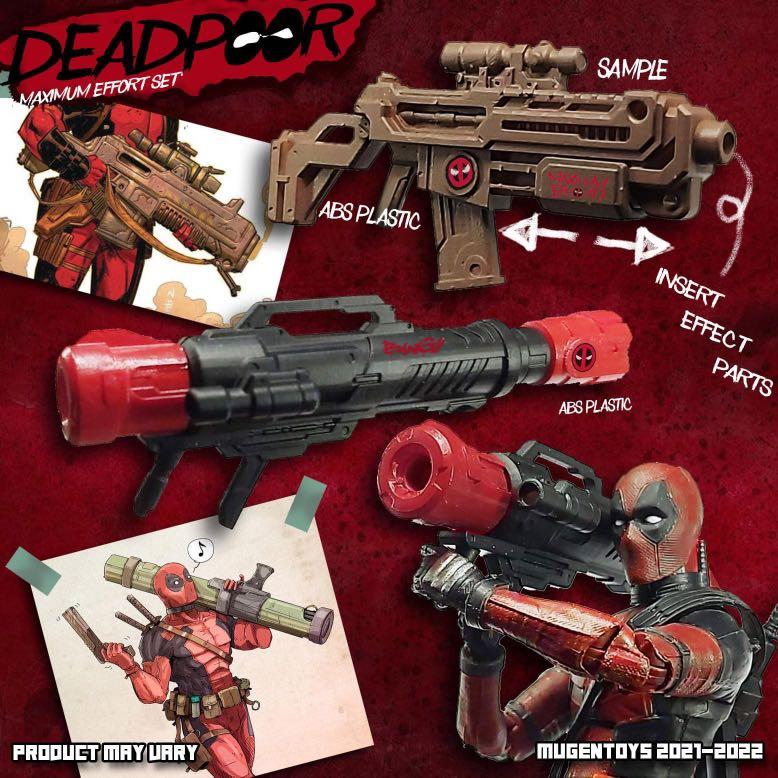 [In hand] Mugentoys Takara Tony Deadpool Maximum Effect Weapon Set ...