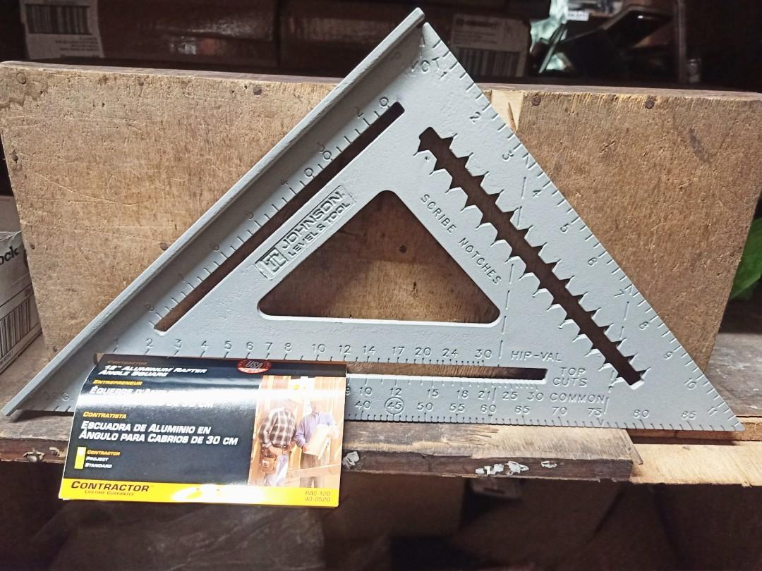 Johnson Rafter Angle Square W/ computerized controlled machine edges ...