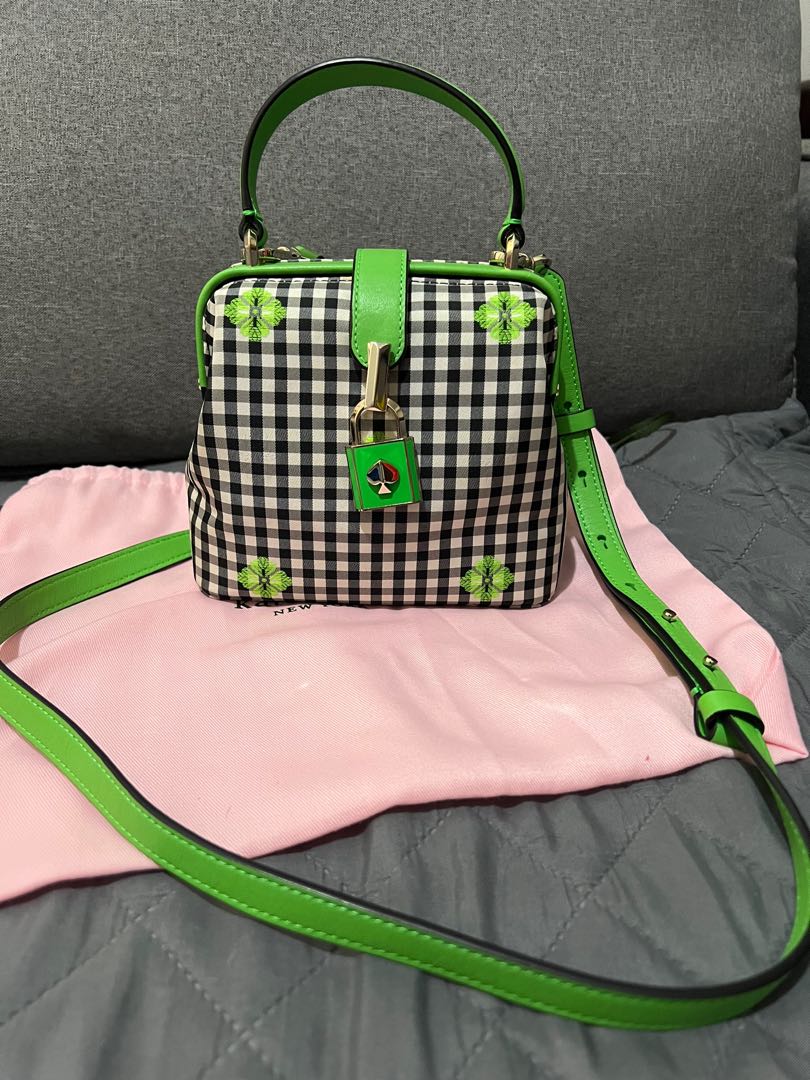Kate Spade Remedy in Gingham, Women's Fashion, Bags & Wallets, Cross ...