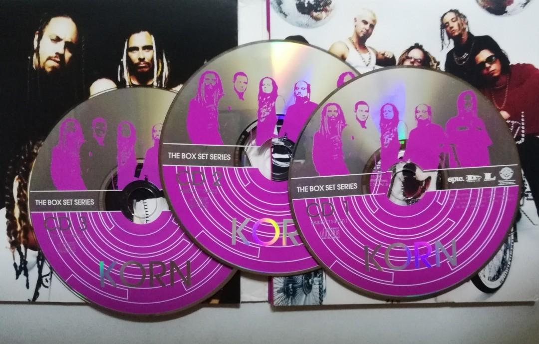 KORN The Box Set Series 4xCD Made in USA 39 Classic Tracks+ Liner ...