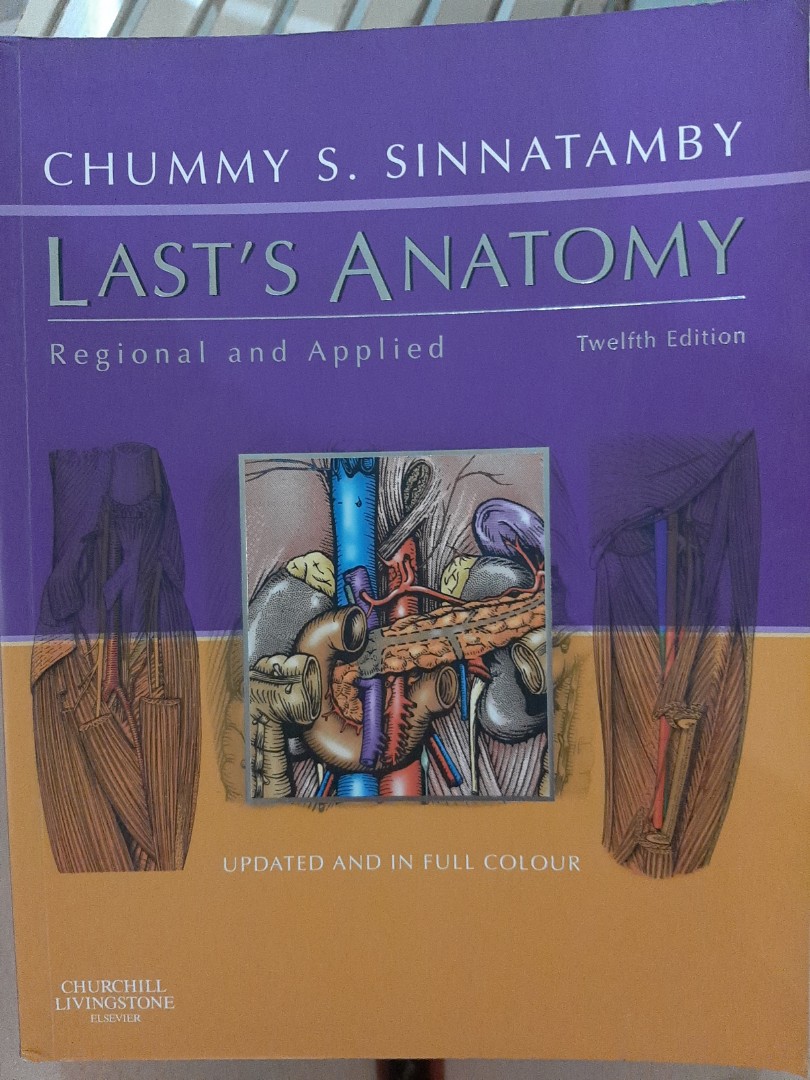 Last's Anatomy, Hobbies & Toys, Books & Magazines, Textbooks on Carousell