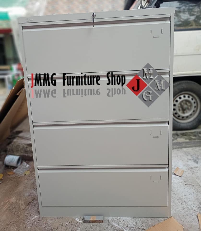 Lateral Filing Cabinet ; 4 layer l office furniture l JMMG, Furniture ...