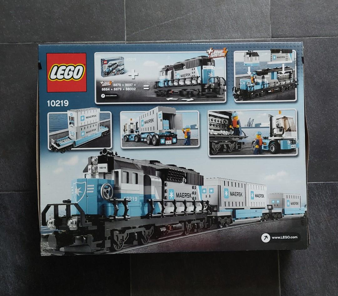 LEGO 10219 Maersk Container Train, 興趣及遊戲, 玩具 & 遊戲類 - Carousell