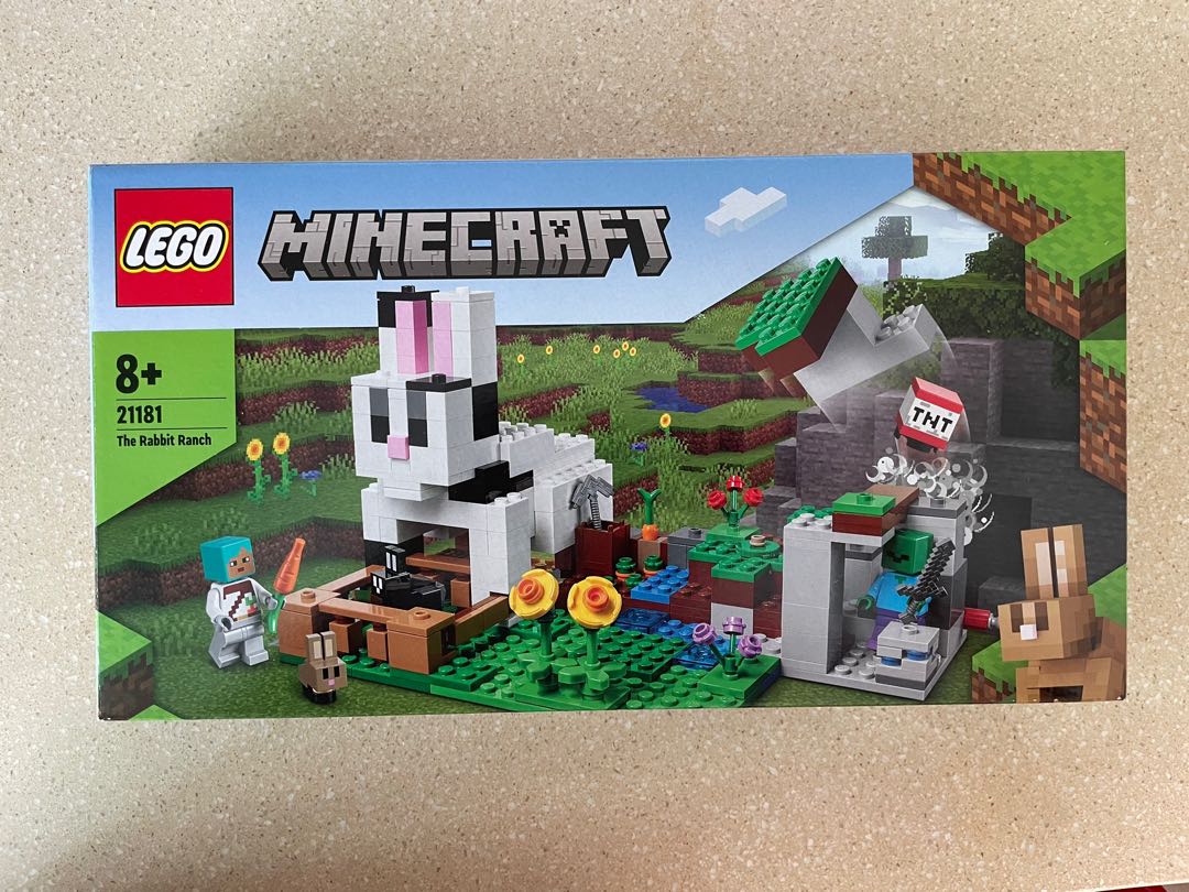 LEGO 21181 Minecraft The Rabbit Ranch, Hobbies & Toys, Toys & Games on ...