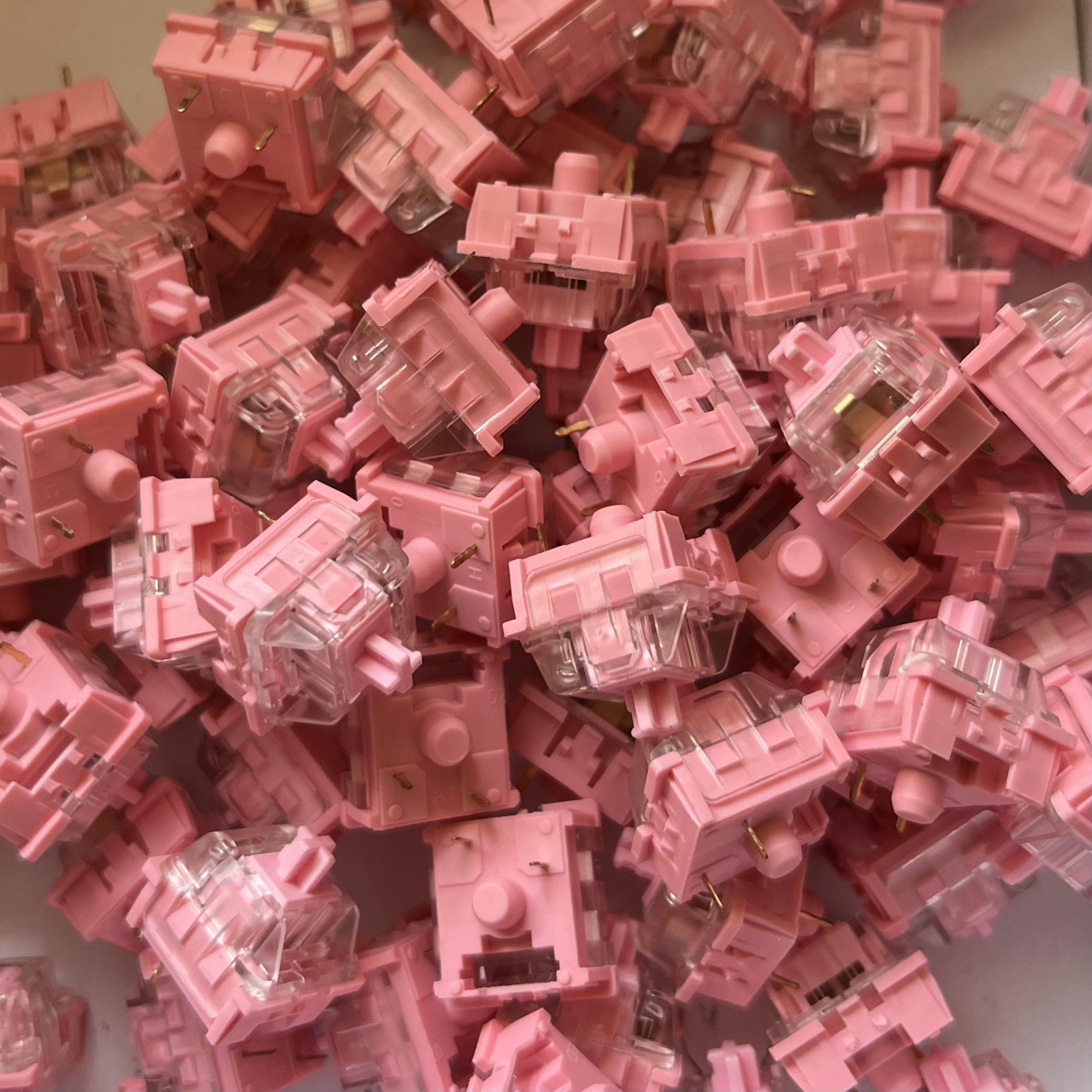 lubed ktt rose switches (x70), Computers & Tech, Parts & Accessories ...