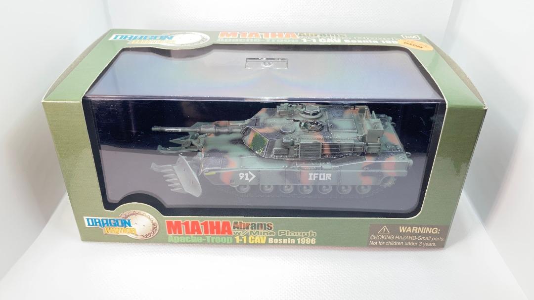 M1A1 HA Abrams w/ Mine plough - Dragon Armor - 1:72 scale tank, Hobbies & Toys, Toys & Games on ...