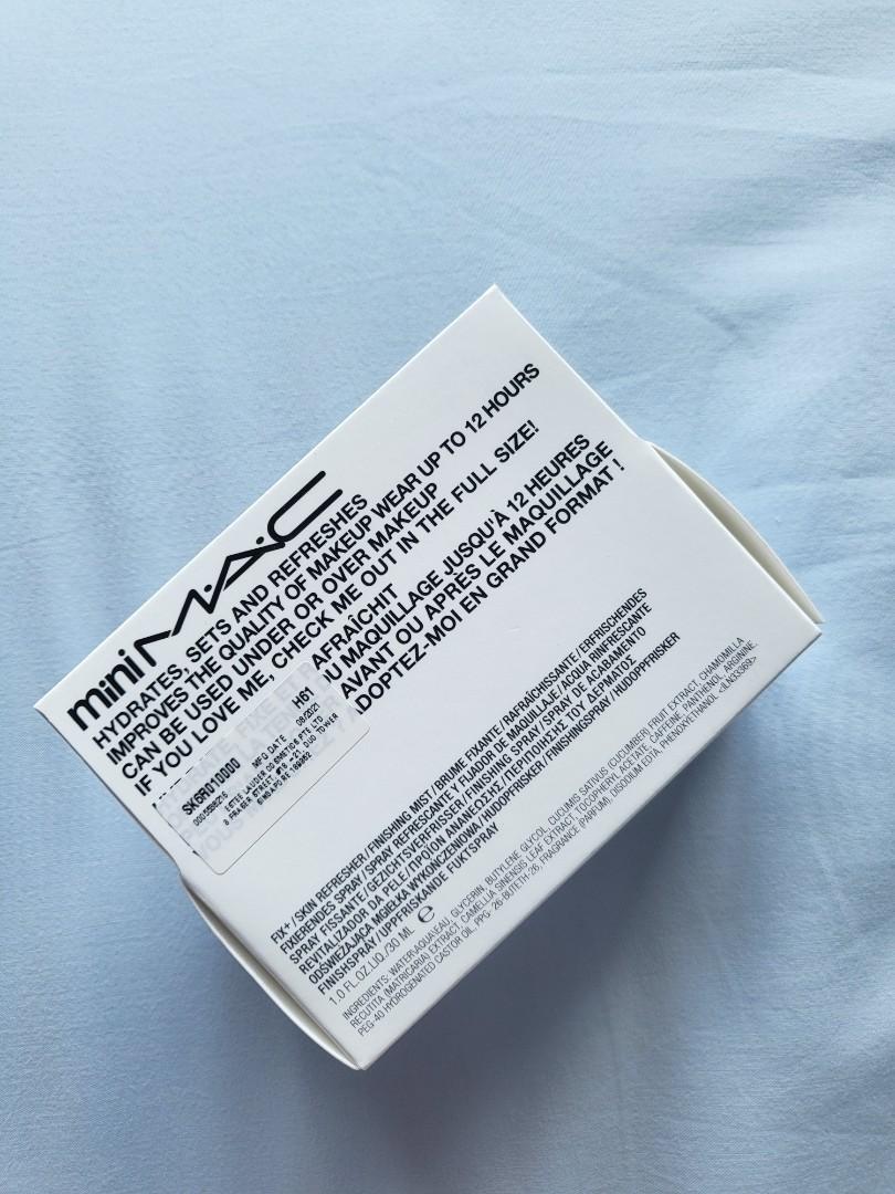 MAC Fix+ setting spray mini 30ml BNIB original, Beauty & Personal Care ...