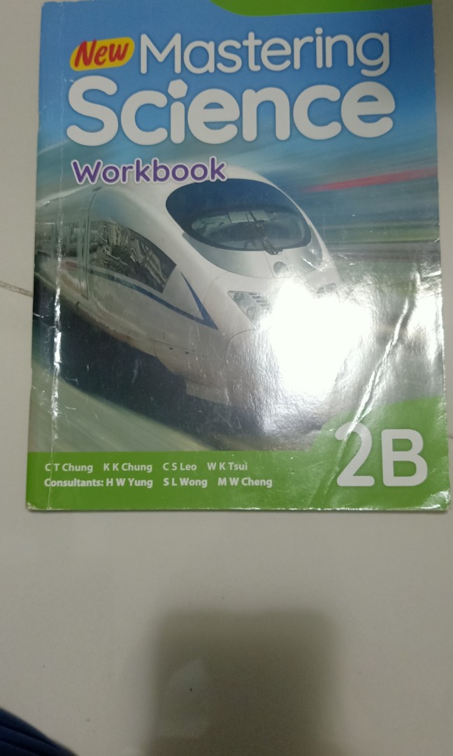 Mastering science 2Btextbook and workbook, 興趣及遊戲, 書本 & 文具, 教科書 - Carousell