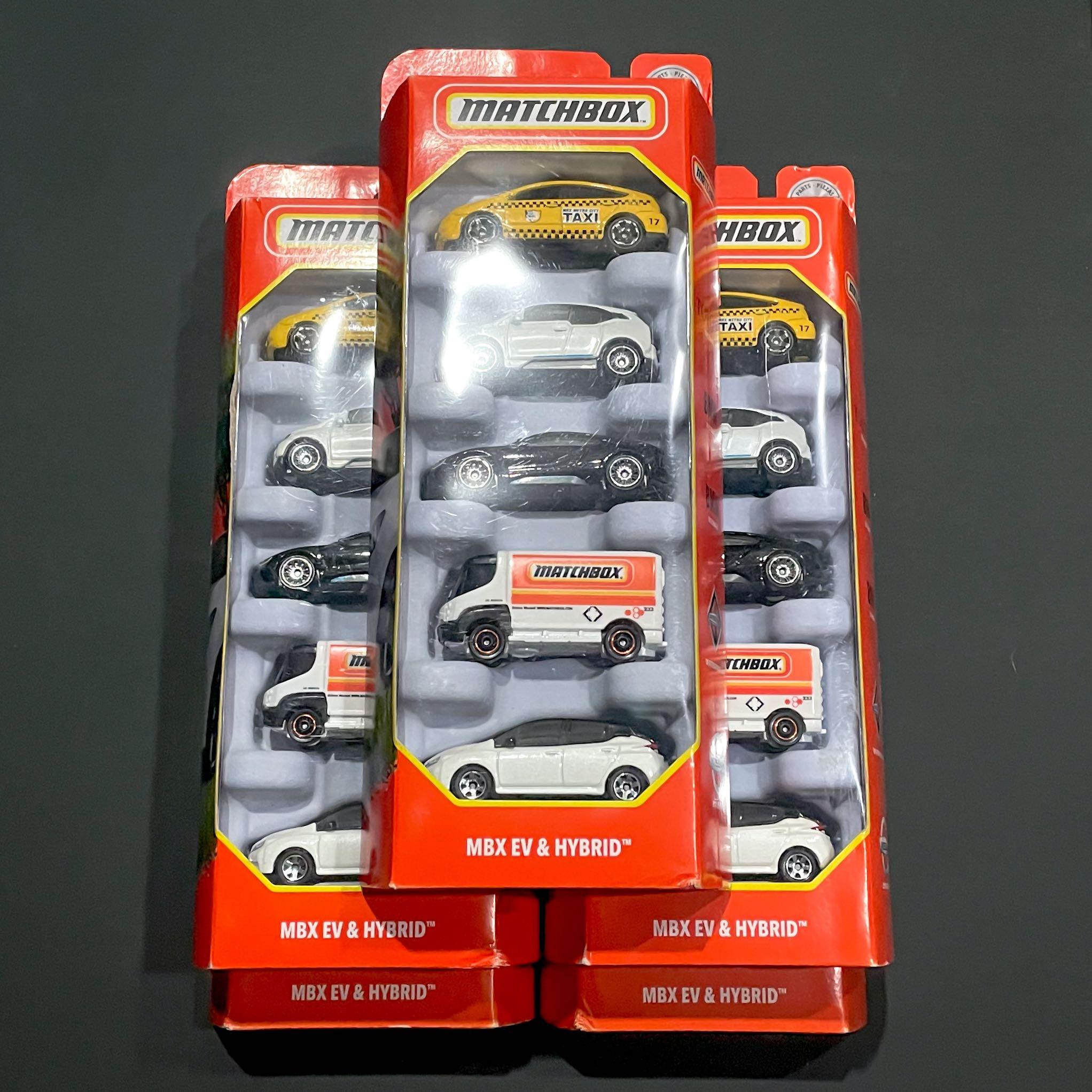Matchbox EV & Hybrid 5-Pack, Hobbies & Toys, Toys & Games on Carousell