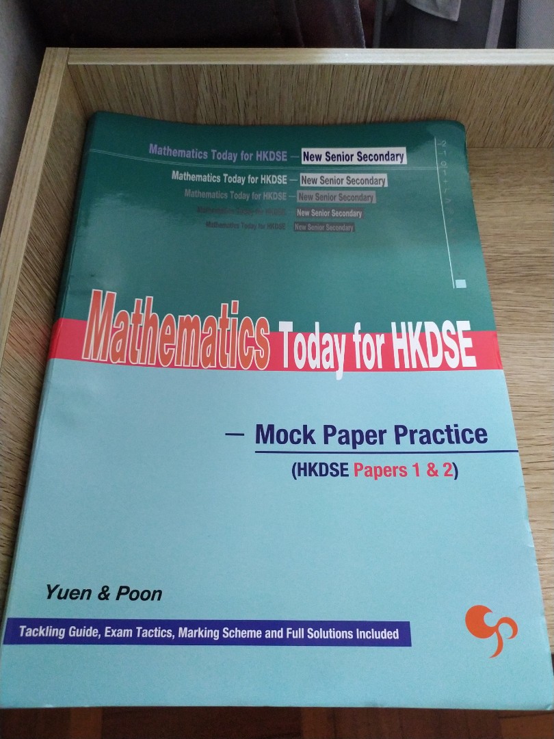 Mathematics Today for HKDSE — New Senior Secondary — Mock Paper ...