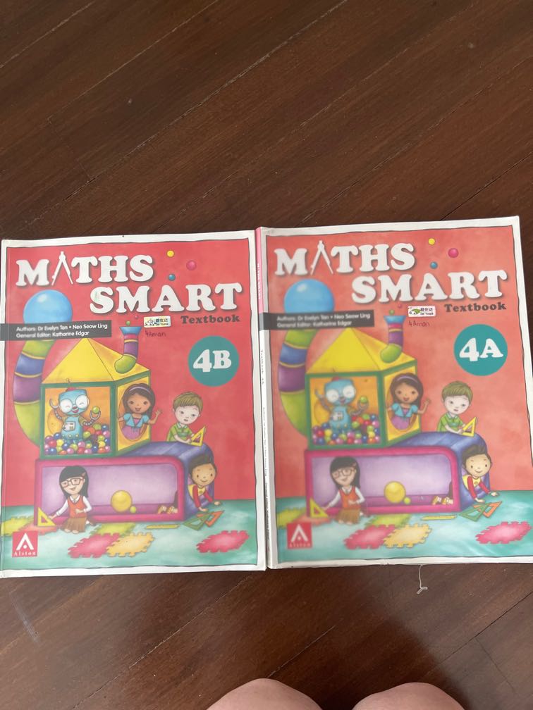 Maths Smart TextBook 4A 4B, Hobbies & Toys, Books & Magazines ...