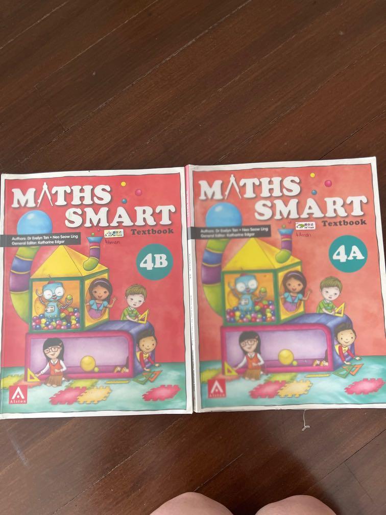 Maths Smart TextBook 4A 4B, Hobbies & Toys, Books & Magazines ...