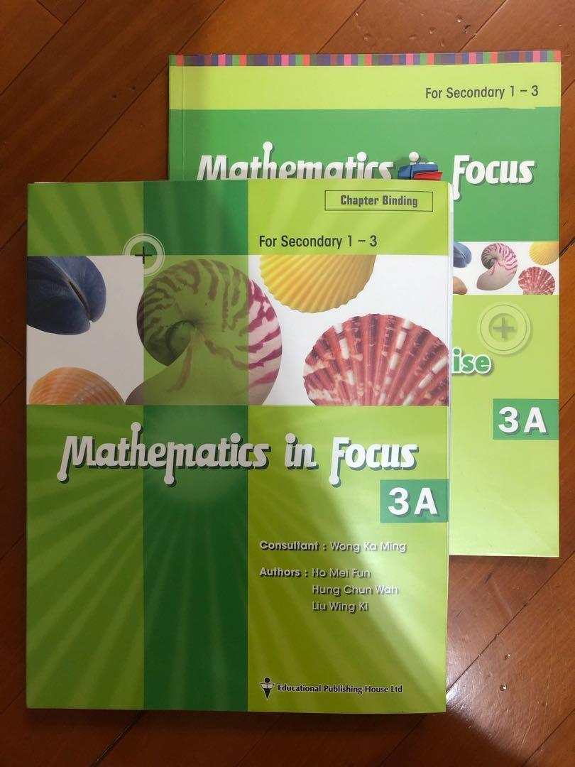 Maths Textbook Mathematics in Focus 3A for secondary 1-3 with Graded ...
