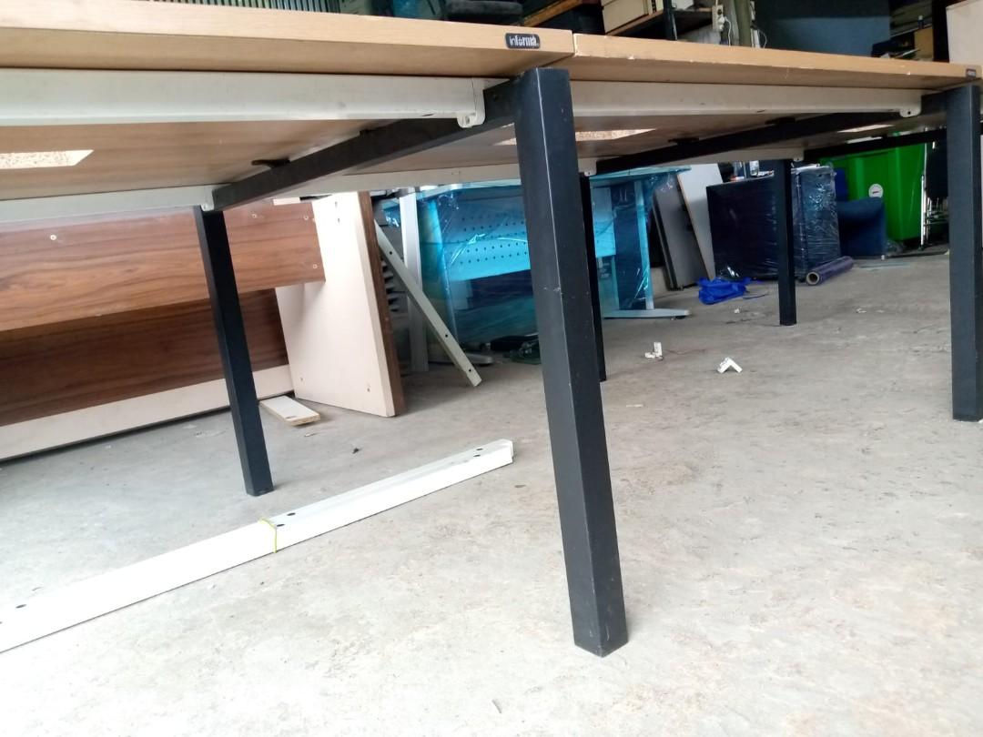 Meja meeting kantor informa 300 x 120 x 75, Perabotan Rumah di Carousell