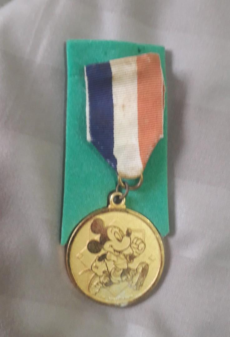mickey mouse medal, Hobbies & Toys, Toys & Games on Carousell