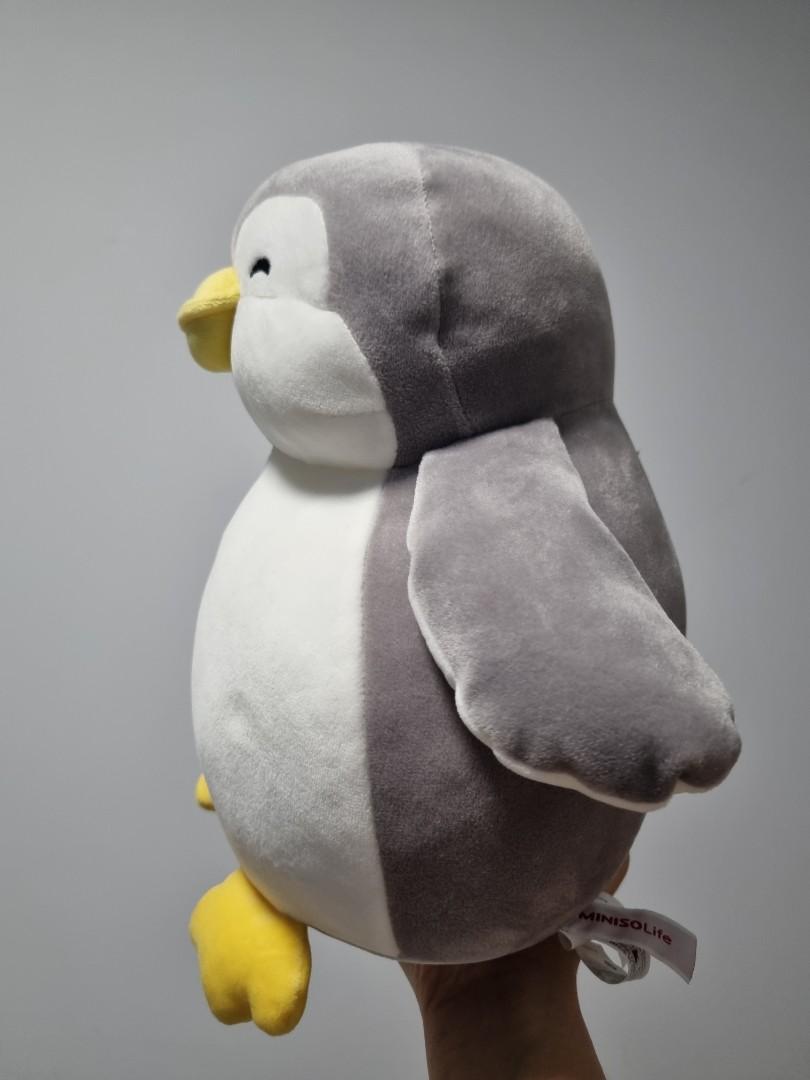 miniso penguin plushie soft toy, Hobbies & Toys, Toys & Games on Carousell
