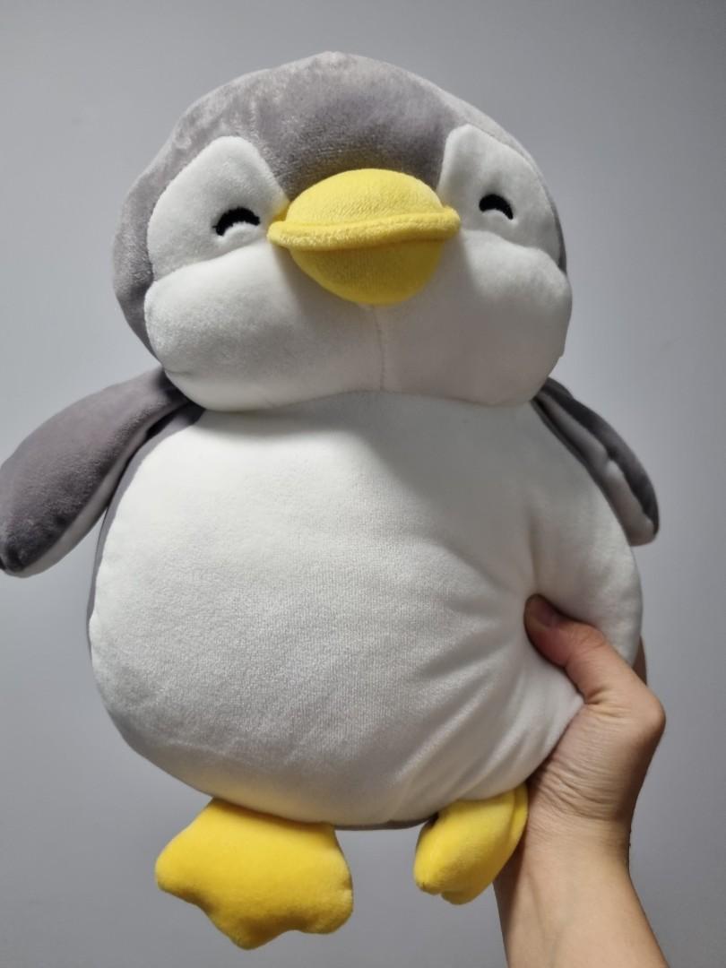 miniso penguin plushie soft toy, Hobbies & Toys, Toys & Games on Carousell