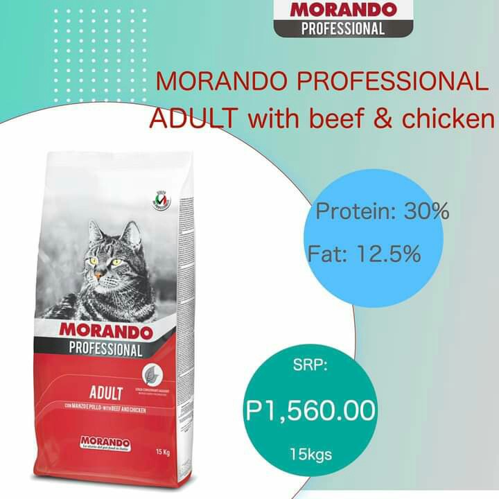 Morando Cat Food 15kgs, Pet Supplies, Pet Food on Carousell