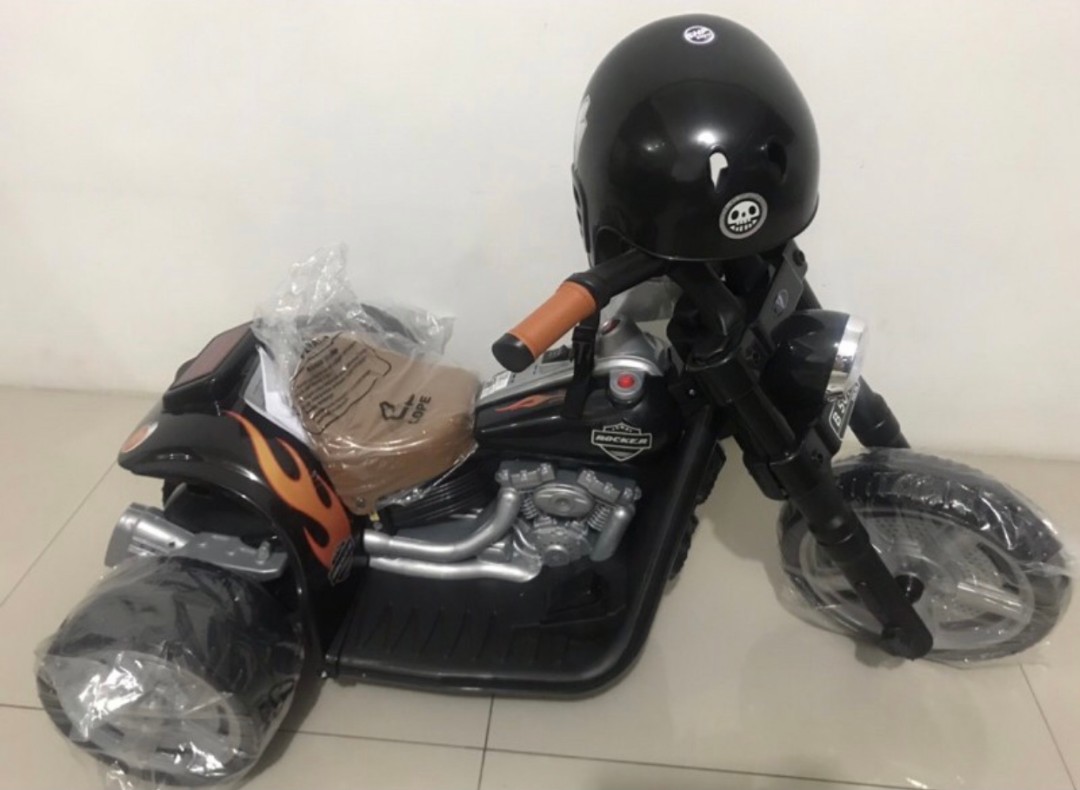 Motor aki Harley Davidson, Toys & Collectibles, Mainan di Carousell