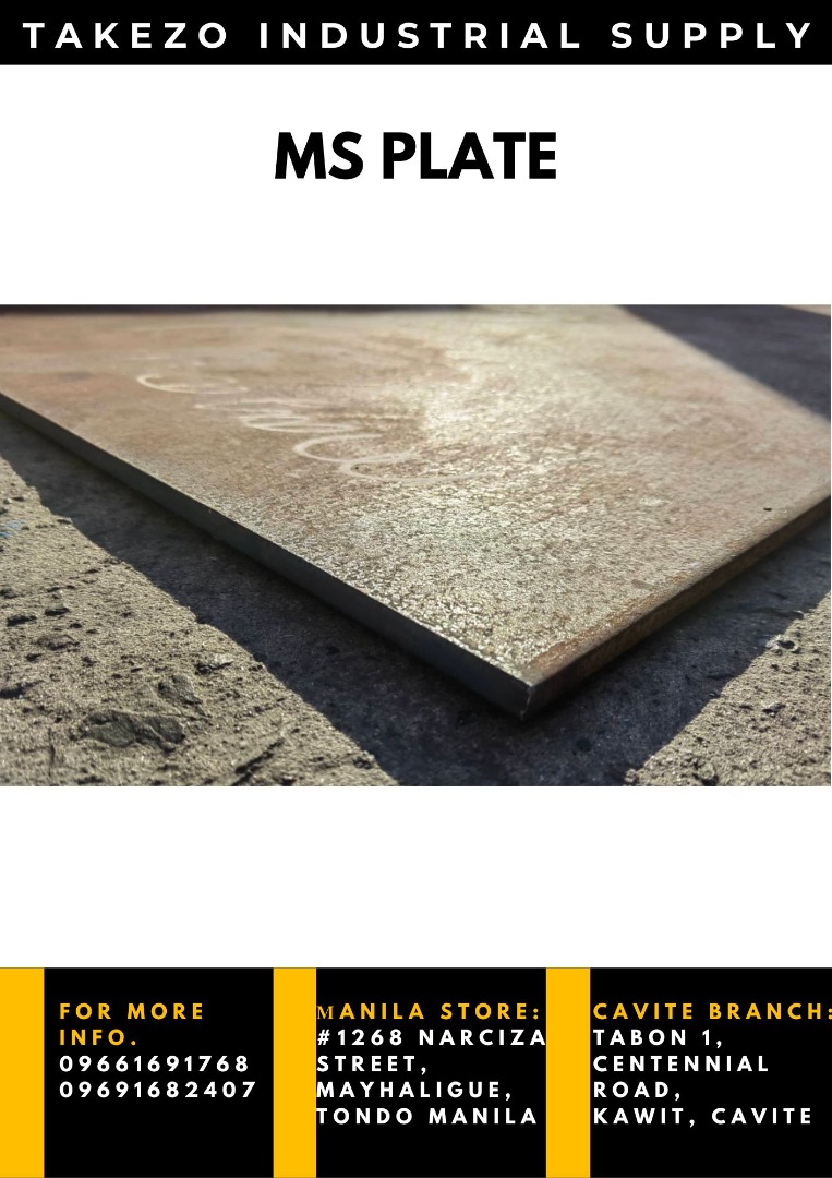 MS Plate, Commercial & Industrial, Industrial Equipment on Carousell
