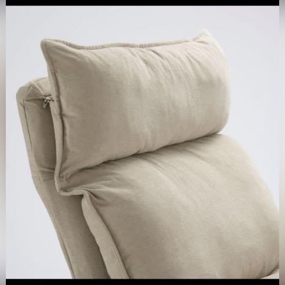 Muji Reclining Chair and Foot rest, Furniture & Home Living, Furniture ...