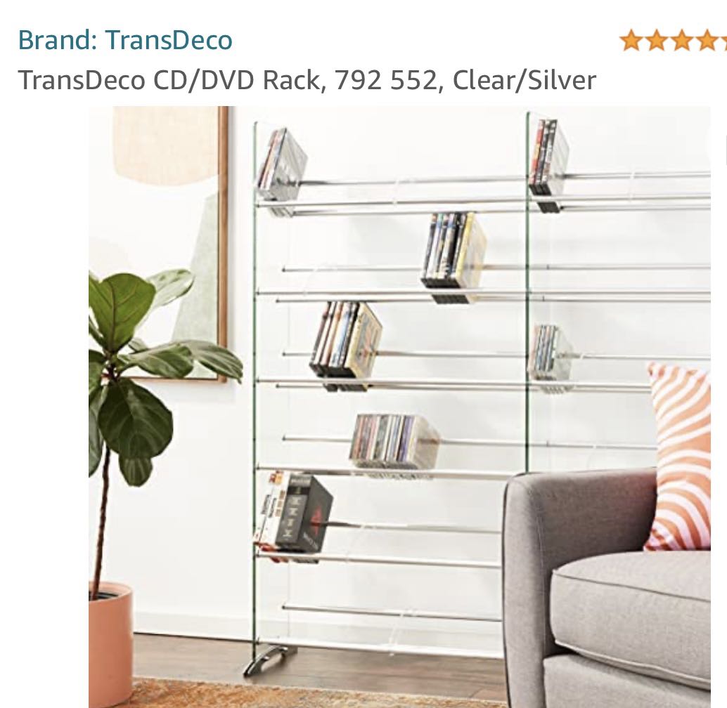 Multi-Media Display Rack(6 Tiers), Furniture & Home Living, Furniture ...