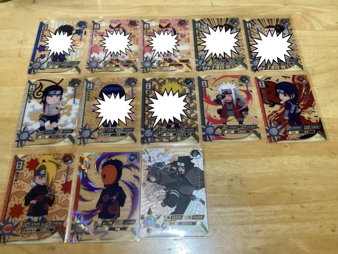 Naruto Cards, Hobbies & Toys, Memorabilia & Collectibles, Fan ...