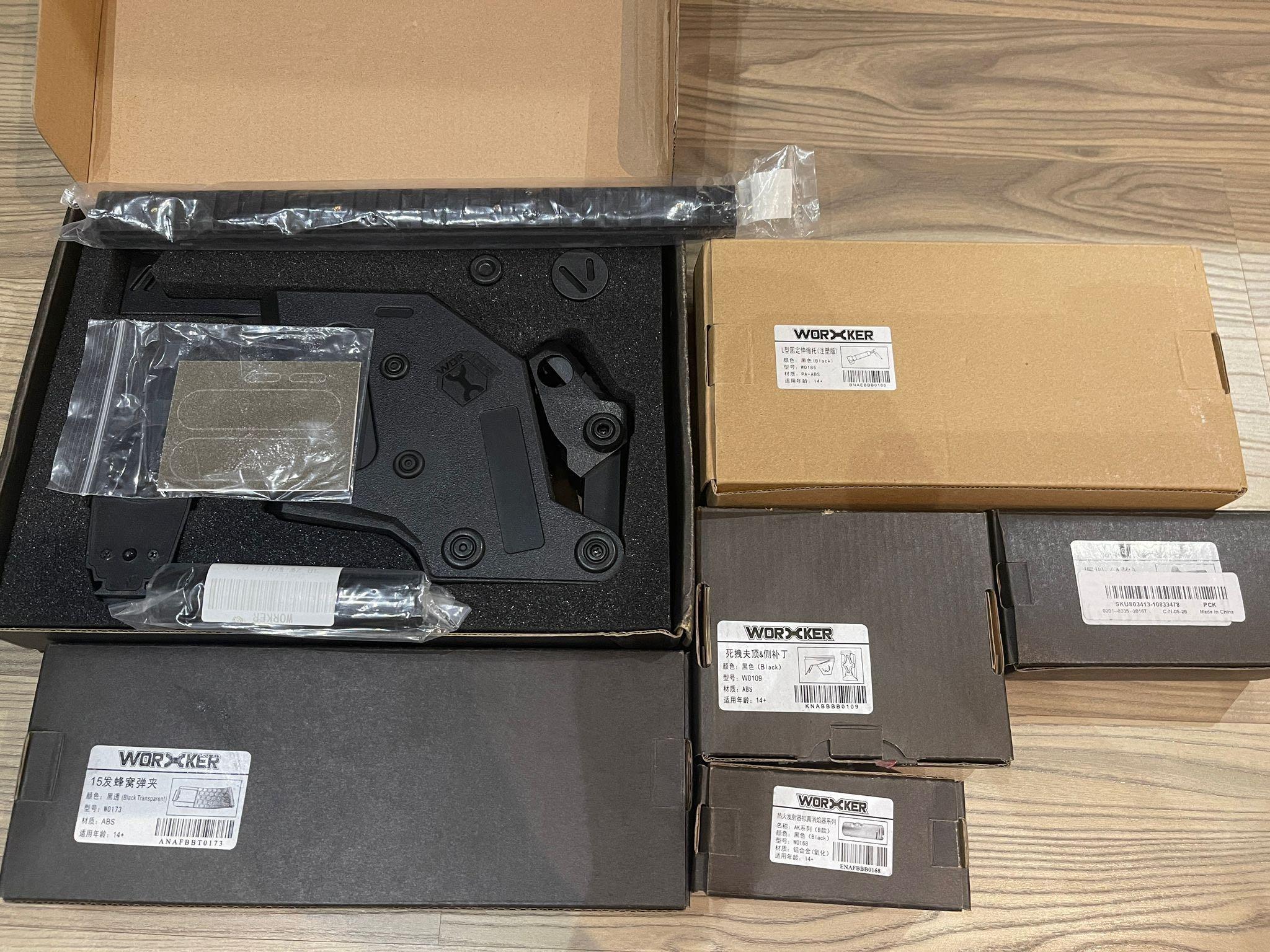 NERF Stryfe Worker KRISS Vector Custom Mod with Tactical Torchlight ...