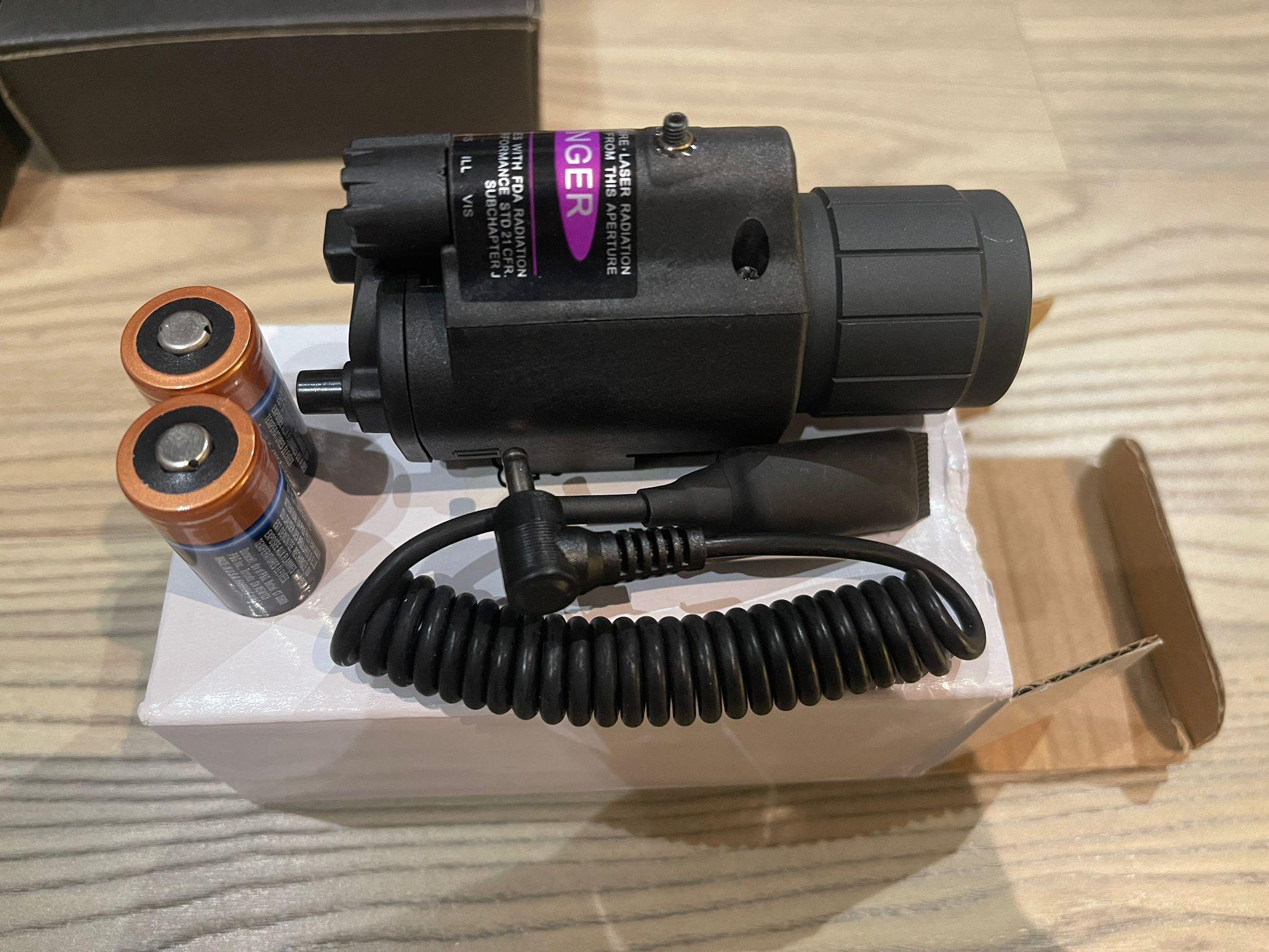 NERF Stryfe Worker KRISS Vector Custom Mod with Tactical Torchlight ...