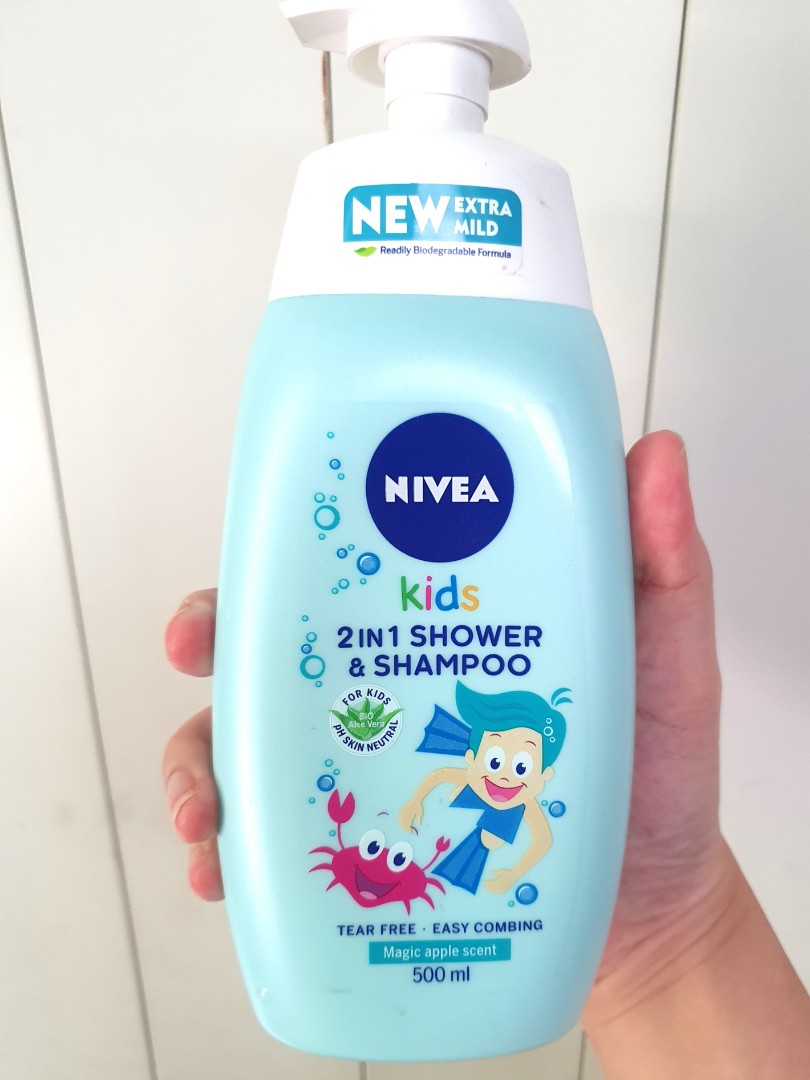 Nivea 2 in 1 shampoo, Babies & Kids, Bathing & Changing, Bathtub & Bath ...