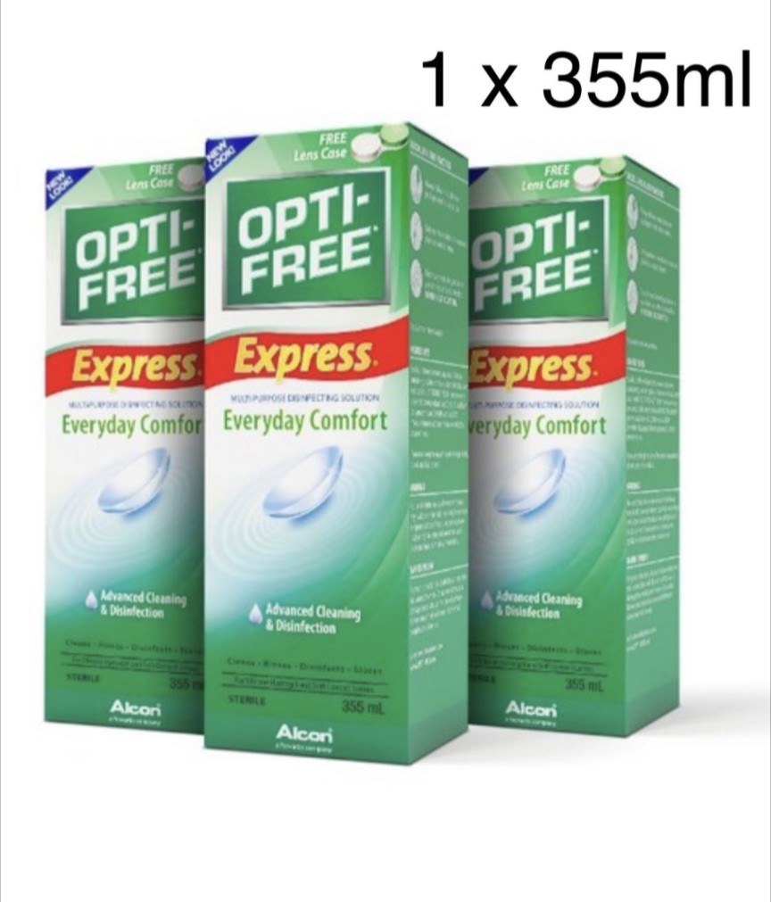 Opti-free Contact Lens Solution, Beauty & Personal Care, Vision Care on ...